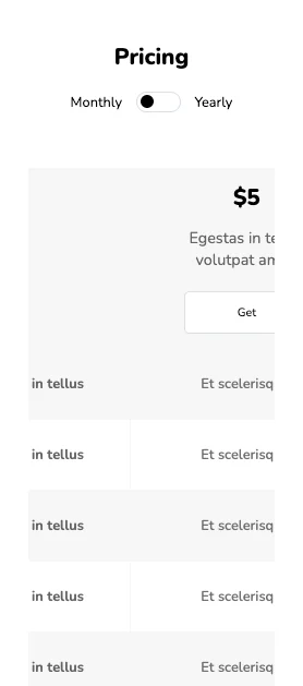 Top 10 Pricing Table Page Designs For Websites With Html, CSS, And ...