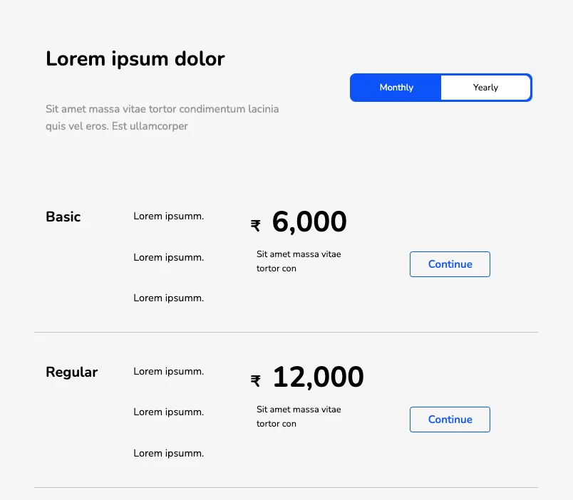 Top 10 Pricing Table Page Designs For Websites With Html, CSS, And ...