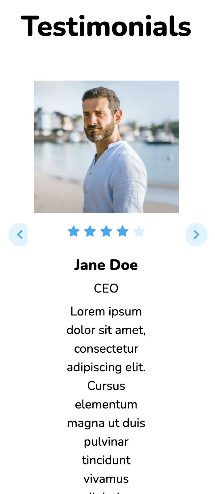 Top 10 Testimonial Section Designs For Websites With Html, CSS, And ...