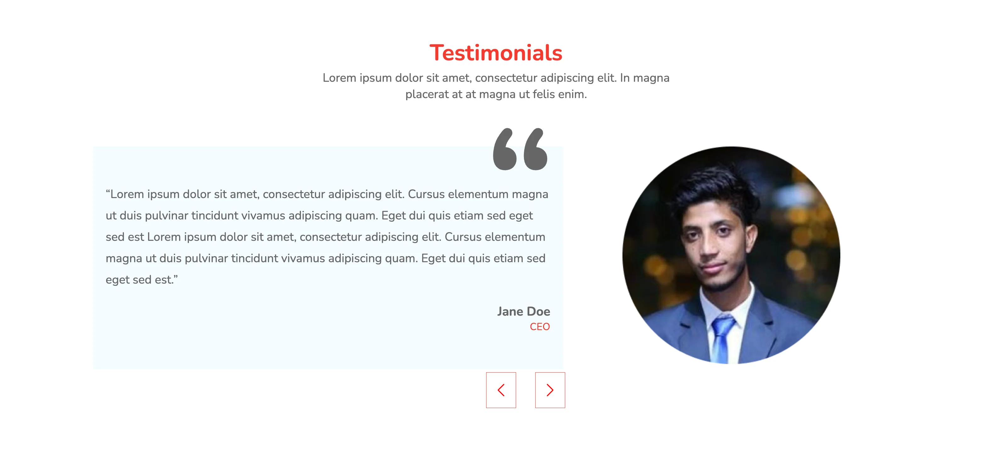 Top 10 Testimonial Section Designs For Websites With Html, CSS, And ...