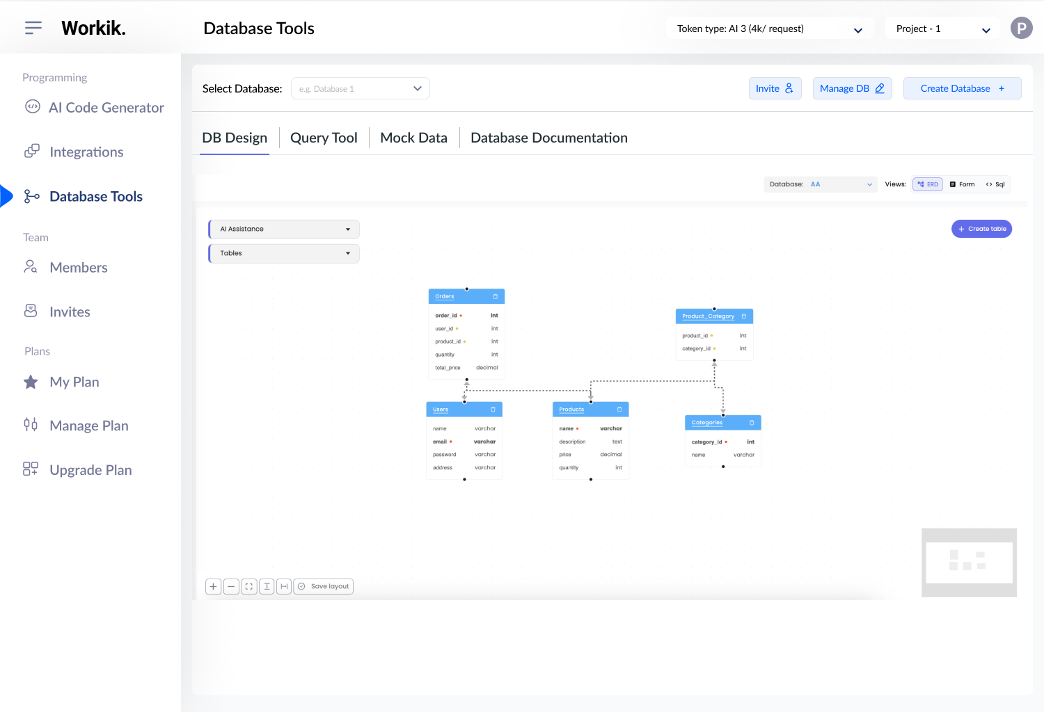 AI-Powered Database Management & Collaboration with Workik